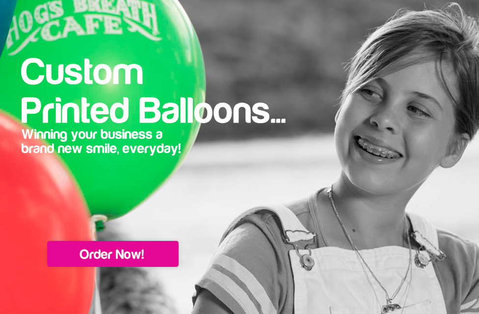 Custom Made Balloons Melbourne | CALL 1300 720 230