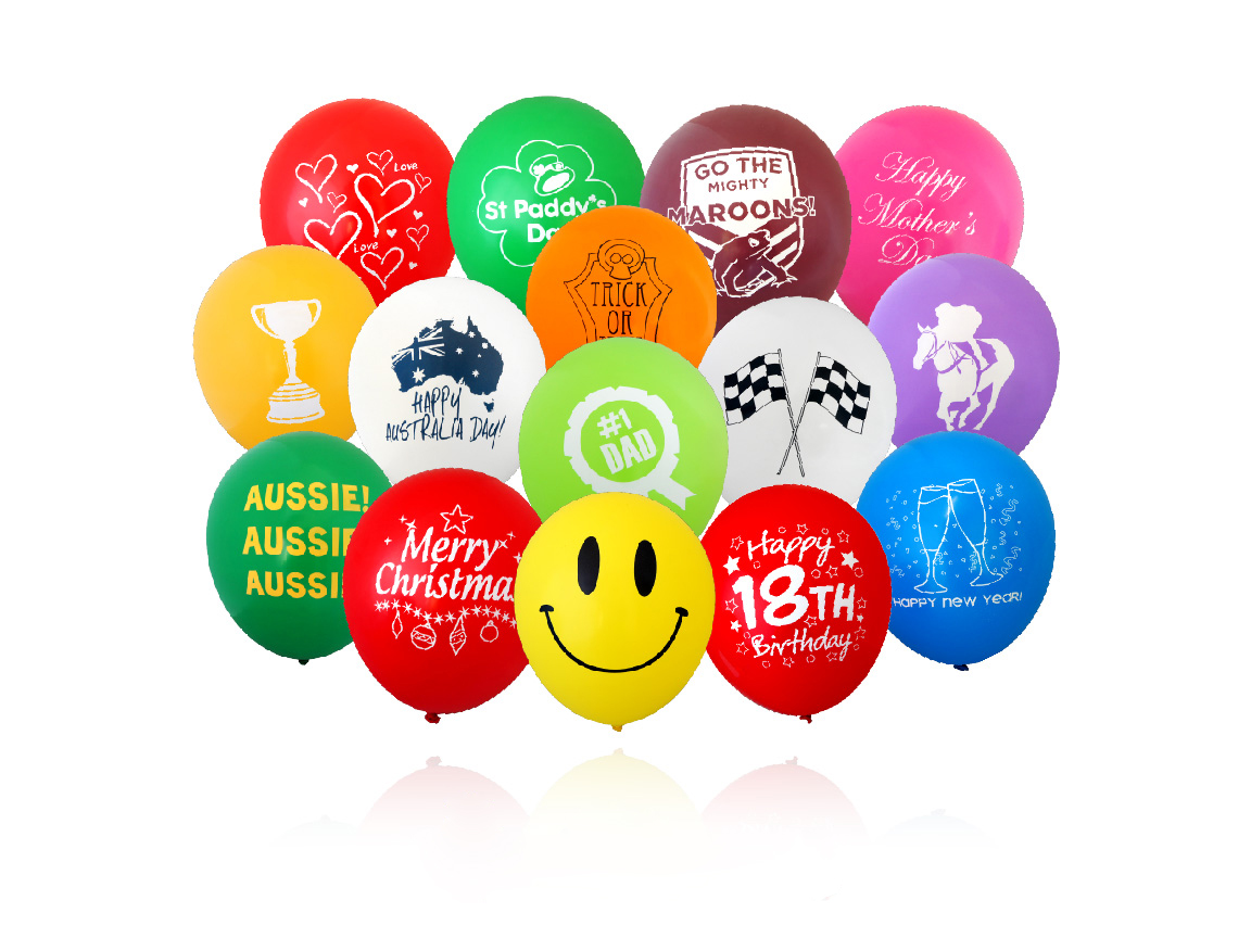 Helium Balloons Online | Specialty Balloon Printers | CALL 1300 720 230