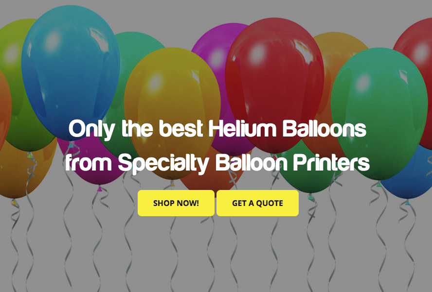 Helium Balloons Online | Specialty Balloon Printers | CALL 1300 720 230