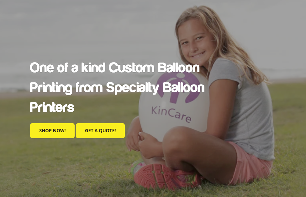Custom Balloon Printing | Call 1300 720 230 | Specialty Balloon Printers