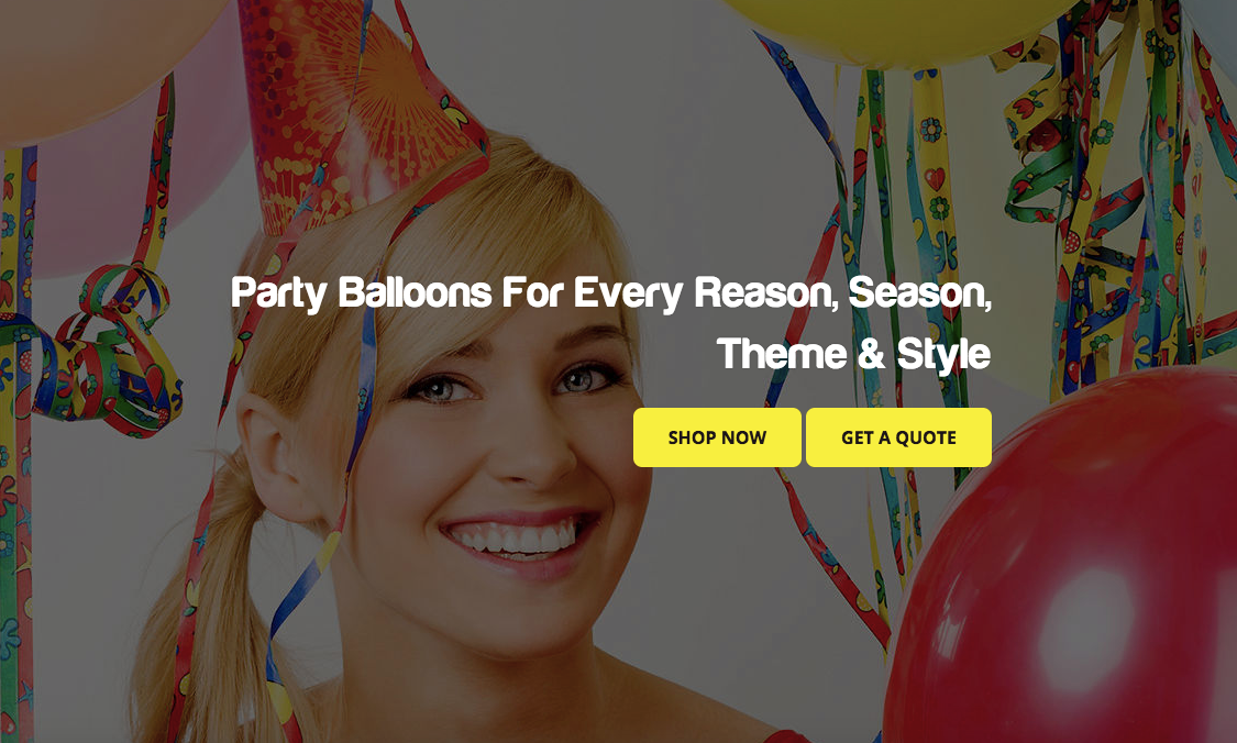 Buy Party Balloons Online | Specialty Balloon Printers | Call 1300 720 230